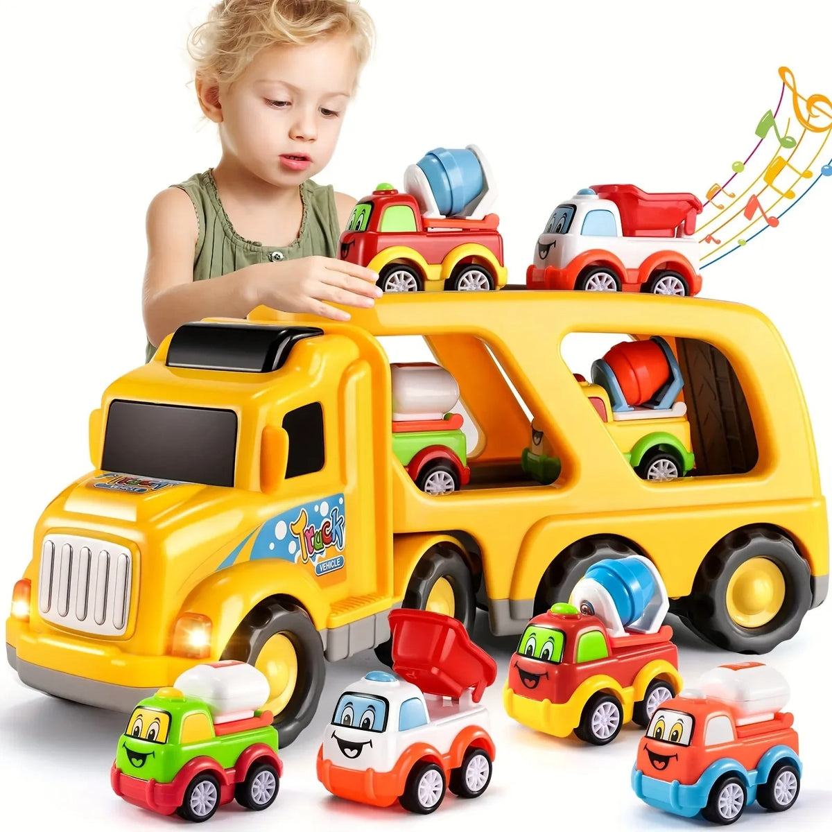 Camion Transporteur de Voiture – Pour Les Petits